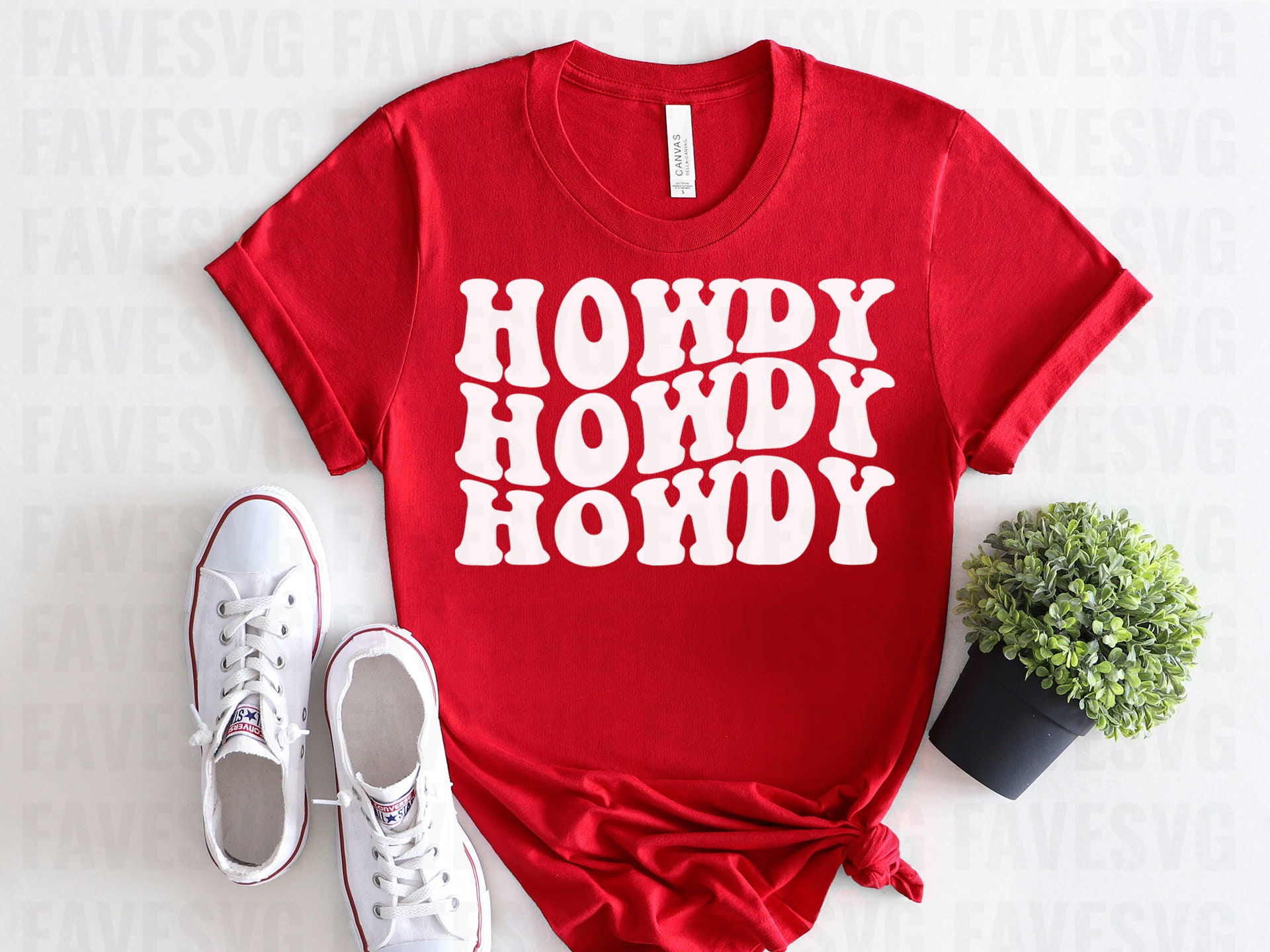 Howdy Svg, Cowgirl Svg, Cowboy Svg, Southern Svg, Wavy Stacked Letters ...