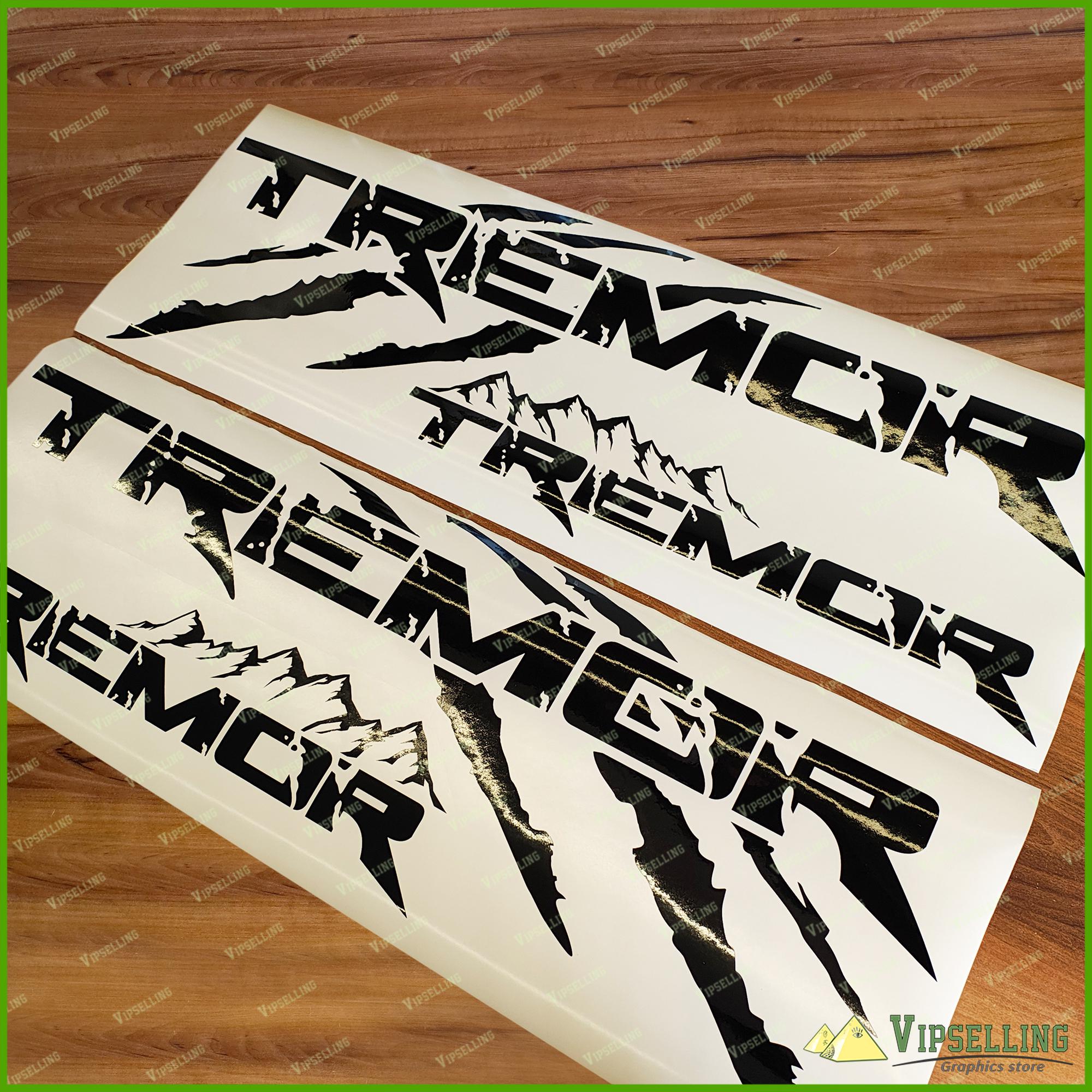 OEM Tremor Decals Truck Pick up Bed Side Vinyl Stickers Custom Cute Kit ...