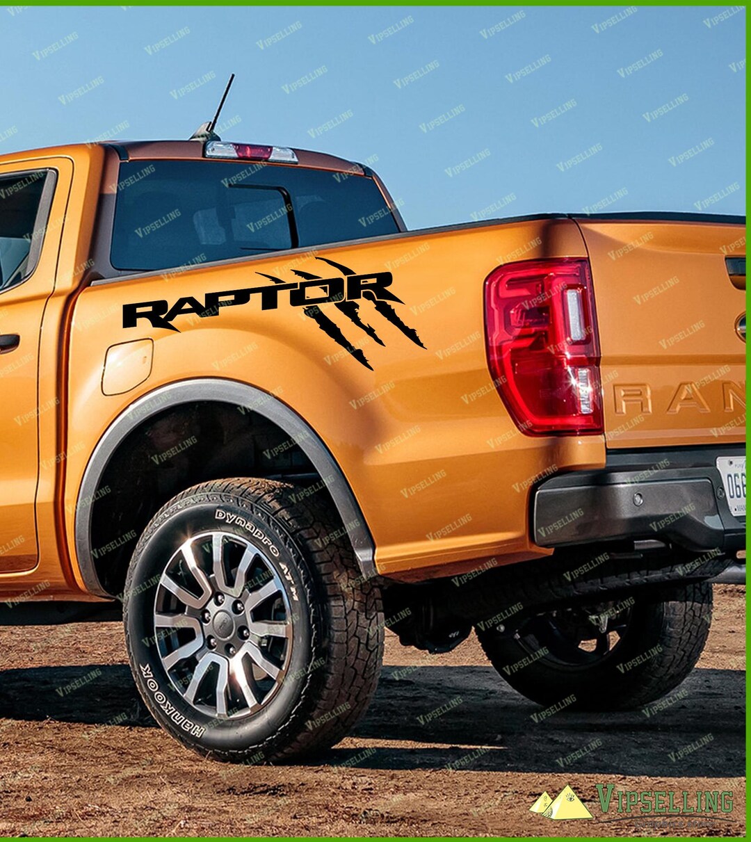 OEM Raptor Decals Truck F 150 Bed Side Vinyl Stickers Decal Kit 2PC ...