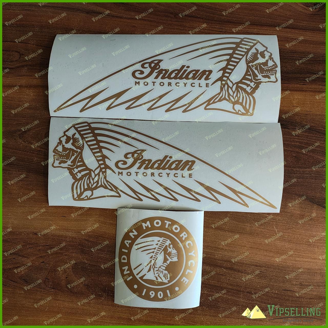 Skull Motorcycle Fuel Gas Tank Decals Stickers 3PC Different Colors ...