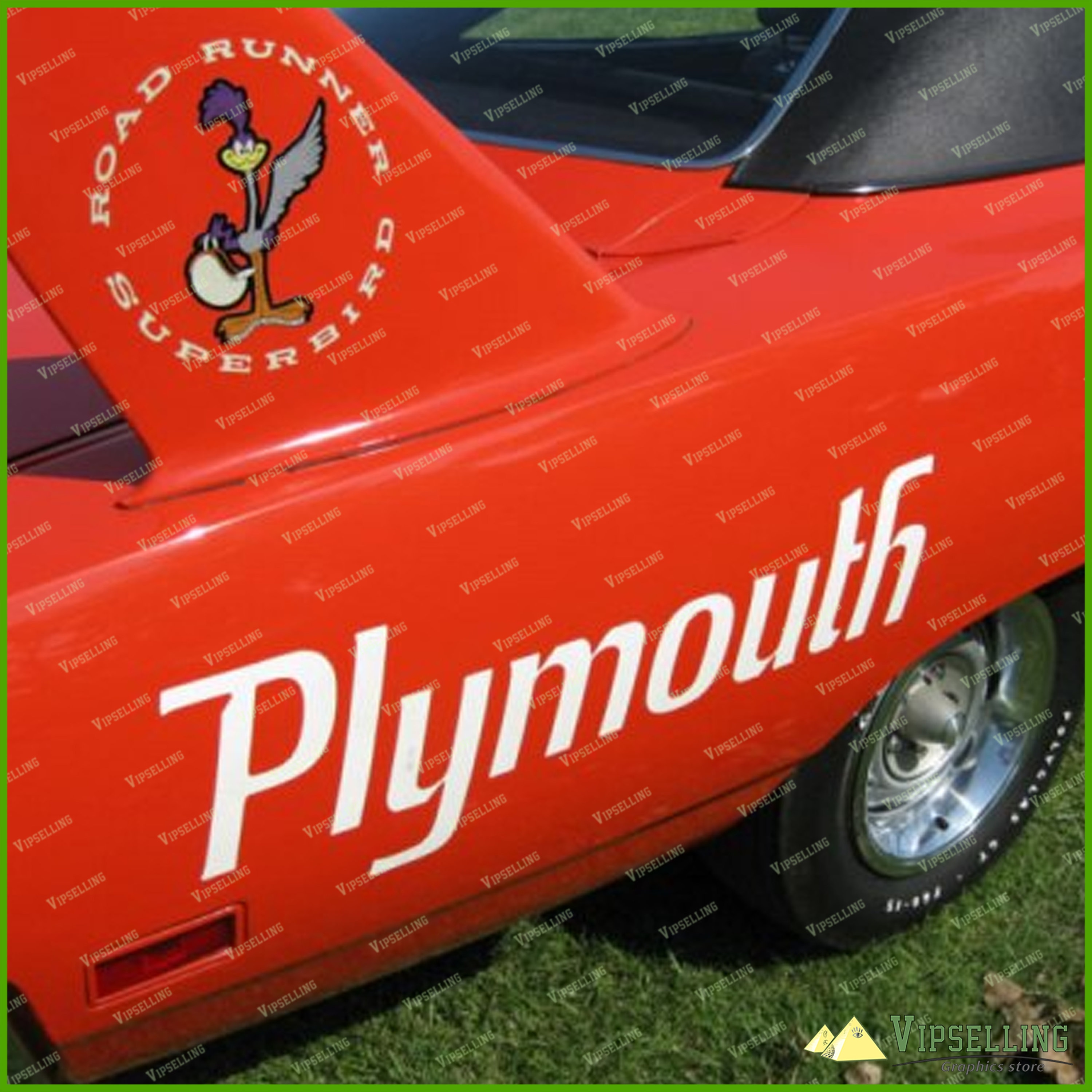 1970 Plymouth Superbird Road Runner Complete Decals Stripes Kit - Etsy