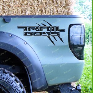 OEM Trail Boss Decals Truck Pick up Bed Side Vinyl Cute Stickers Custom ...