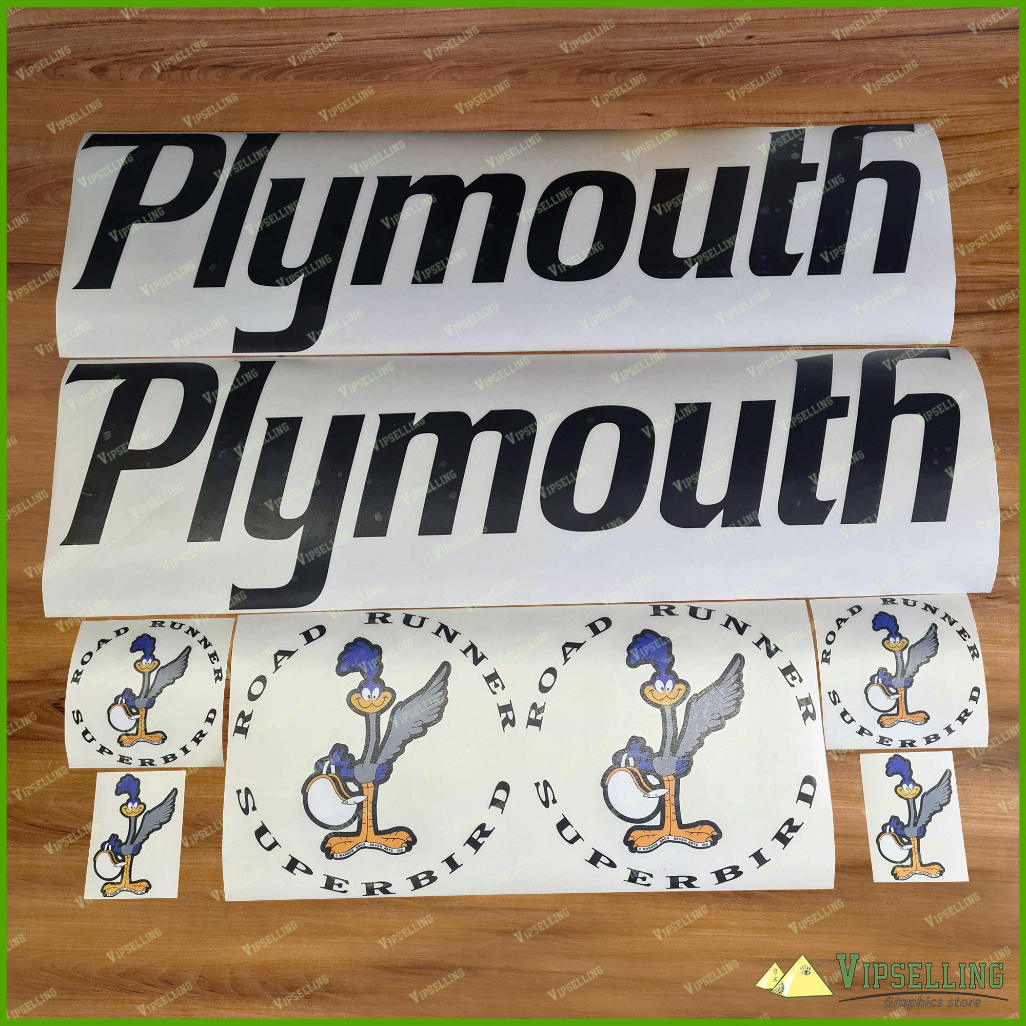 1970 Plymouth Superbird Road Runner Complete Decals Stripes Kit - Etsy