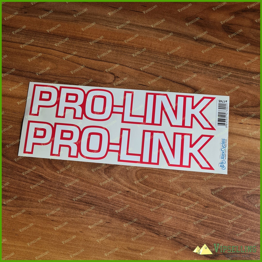 Honda Pro-link Red Swing Arm Bike Vinyl Decals Stickers CR 125 250 500 ...