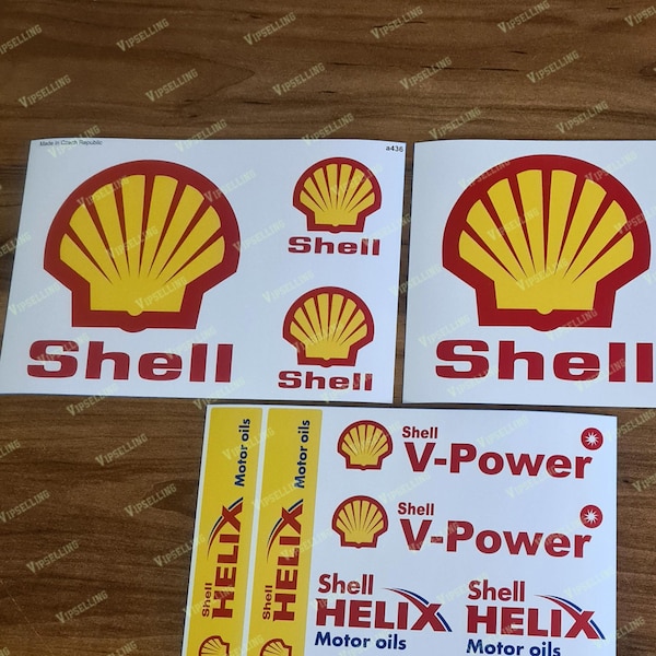 Shell Gasoline - Etsy