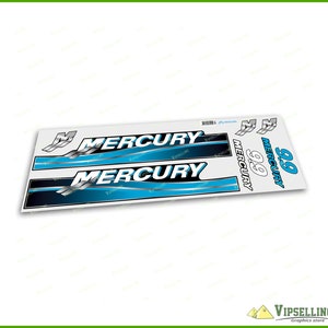 Mercury 9.9HP Outboard Motor Engine Cute Custom Stickers Decals OEM ...