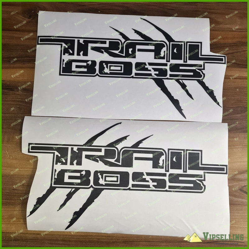 Trail Boss Hood Decal - Etsy