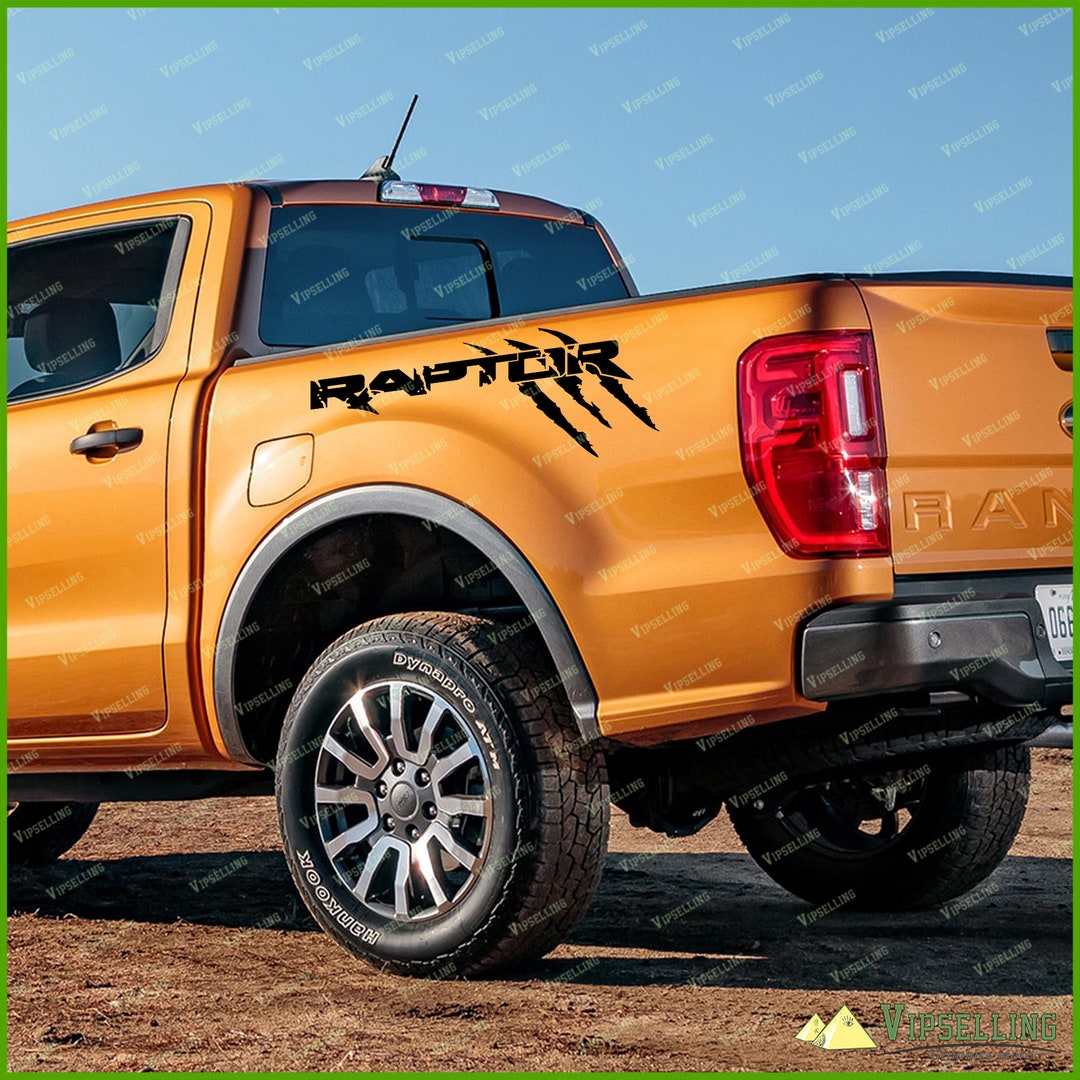 OEM Raptor Decals Truck F 150 Bed Side Stickers Decal Kit 2PC High ...