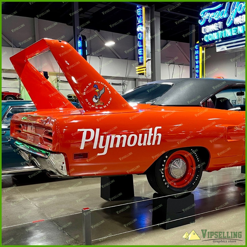 1970 Plymouth Superbird Road Runner Complete Decals Stripes Kit - Etsy