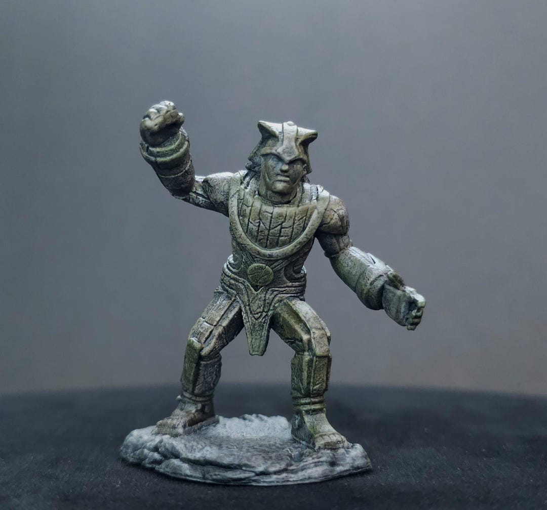Pro Painted Stone Golem Mini Dungeons and Dragons Wizkids D&D - Etsy