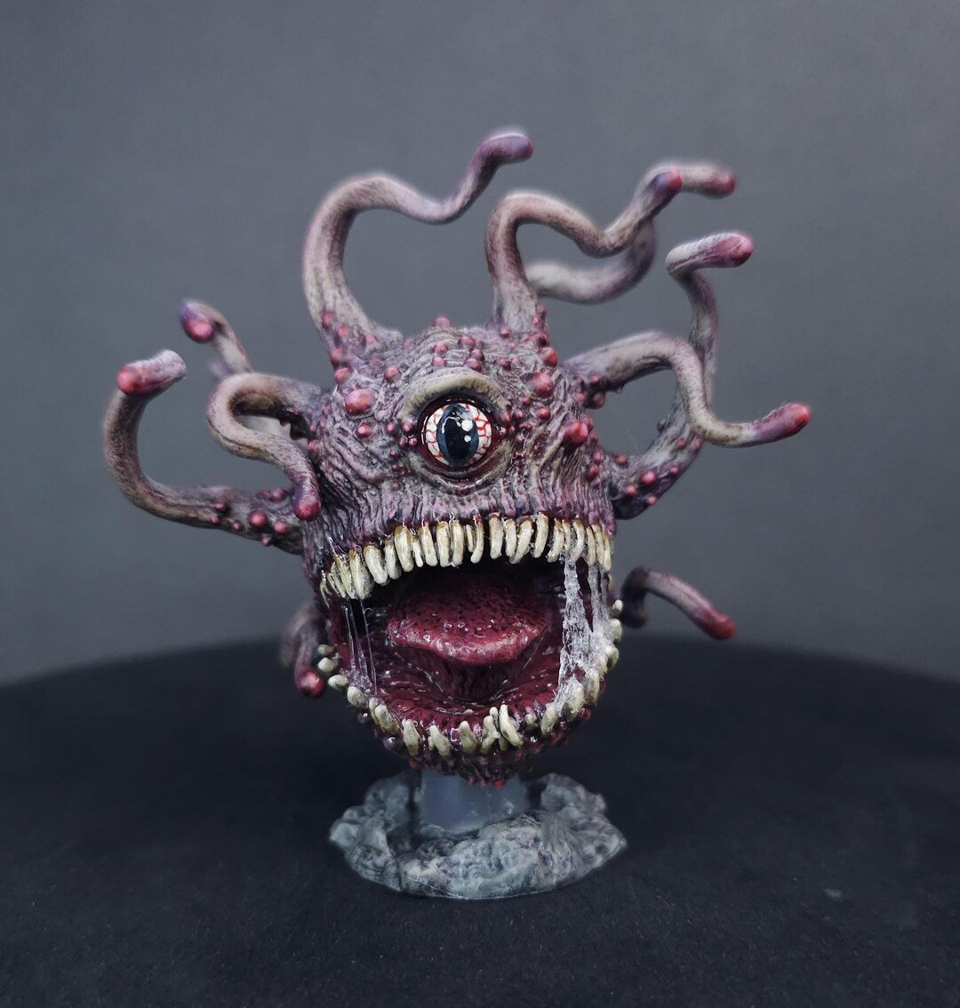 Pro Painted Beholder Mini Dungeons and Dragons D&D - Etsy