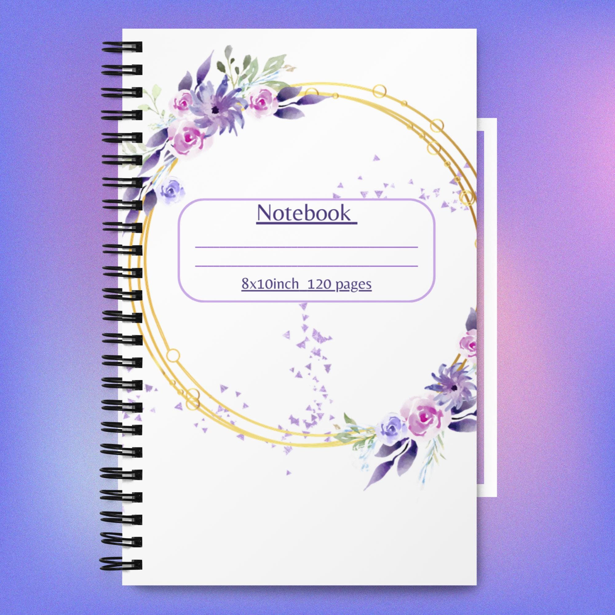 Spiral Notebook - Etsy