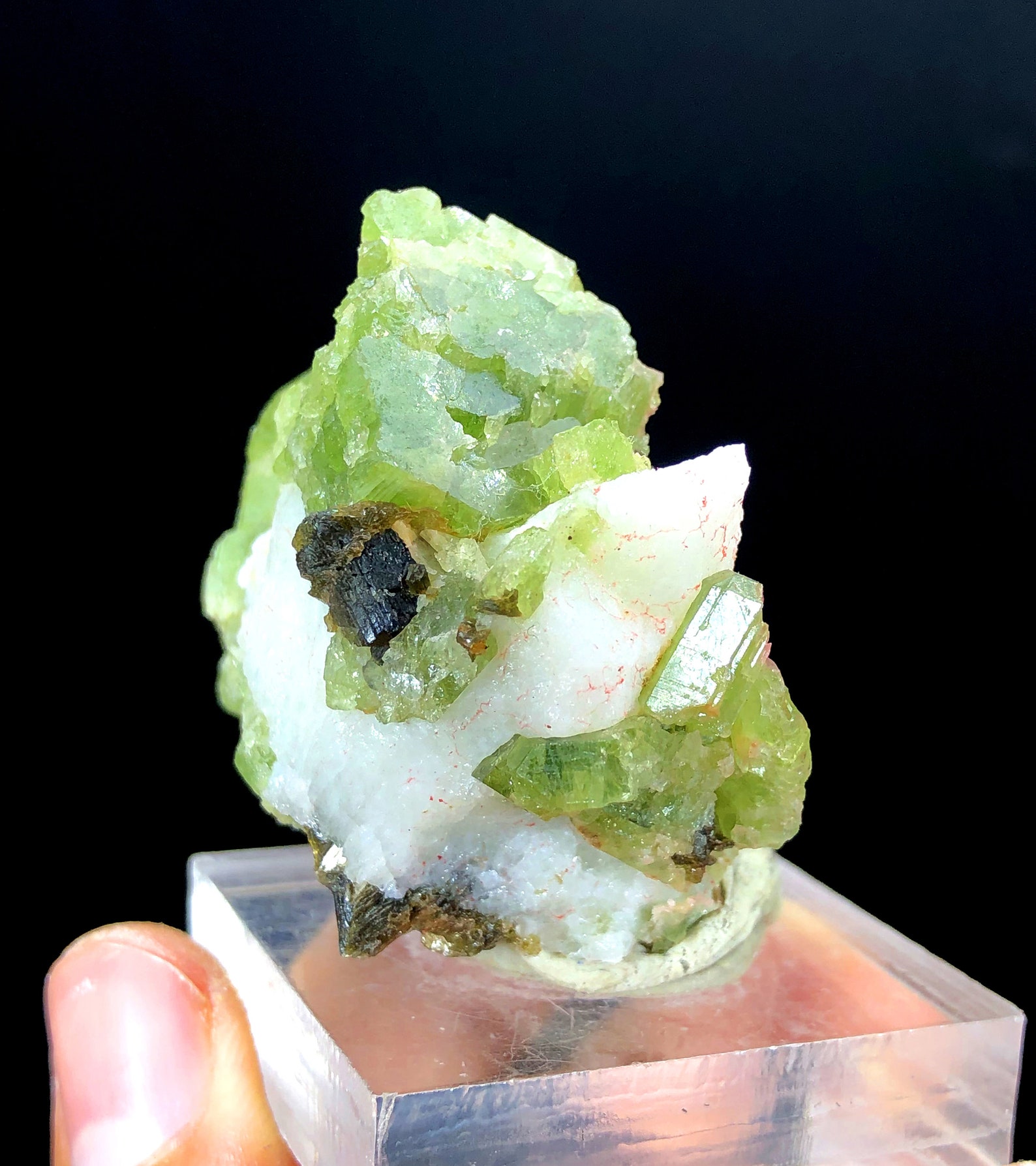 Diopside Specimen Green Diopside Diopside Stone Diopside on - Etsy