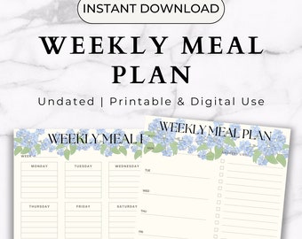 Planning Pages PRINTABLE 8.5x11 PDF Digital Download - Etsy