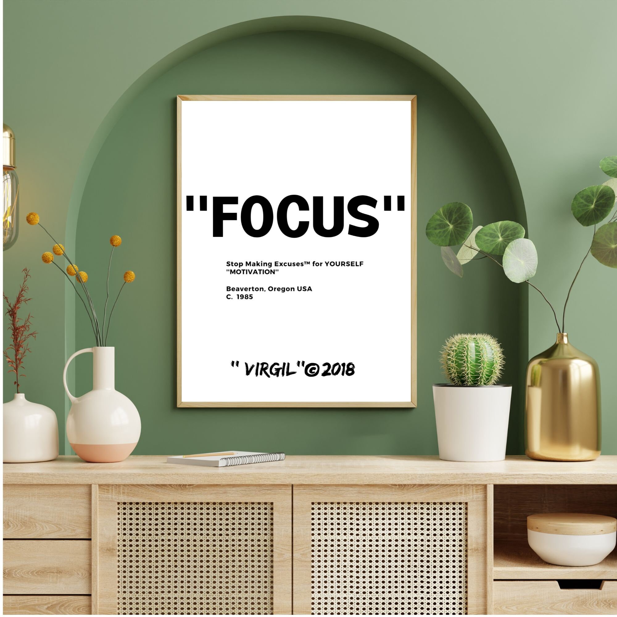 FOCUS Hypebeast Modern Art Hype Quotes Hypebeast Poster Decor Hype ...