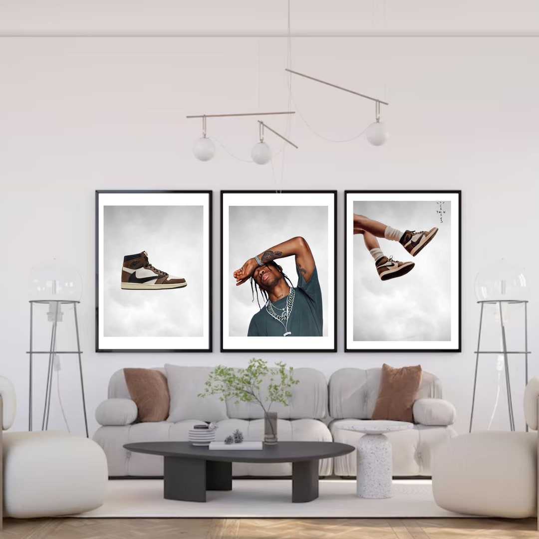 Travis Scott Limited Edition Travis Scott Cactus Jack Art Print Set of ...