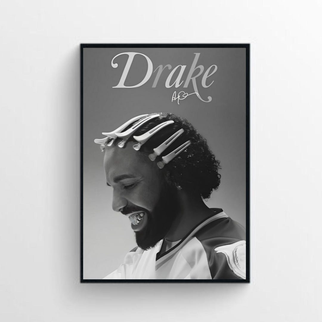 Drake Colors Poster, Vintage Drake Poster, Wall Decor, Wall Art ...