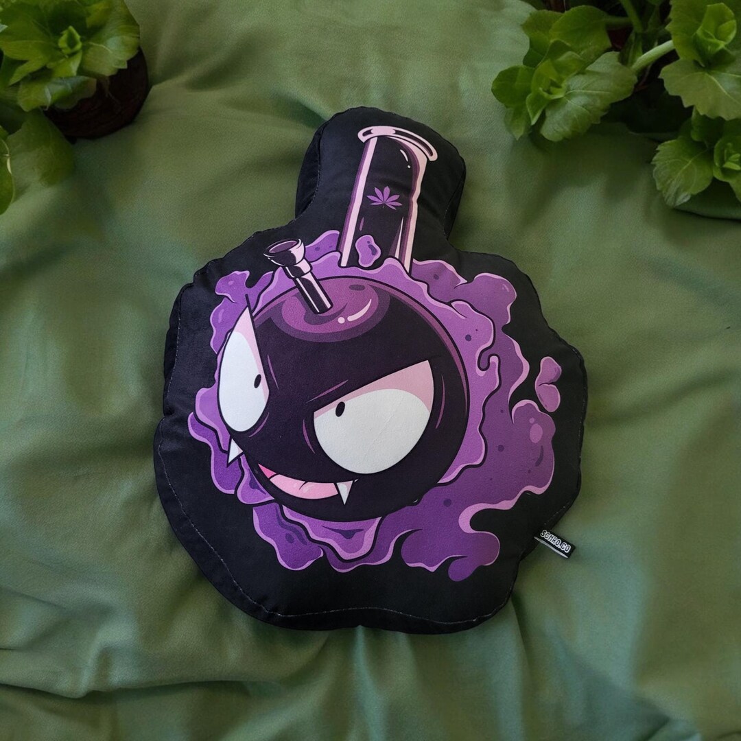 Custom Gastly Pipe Pillow | Inspired by Pokémon | Smokeymon | Vibes ...