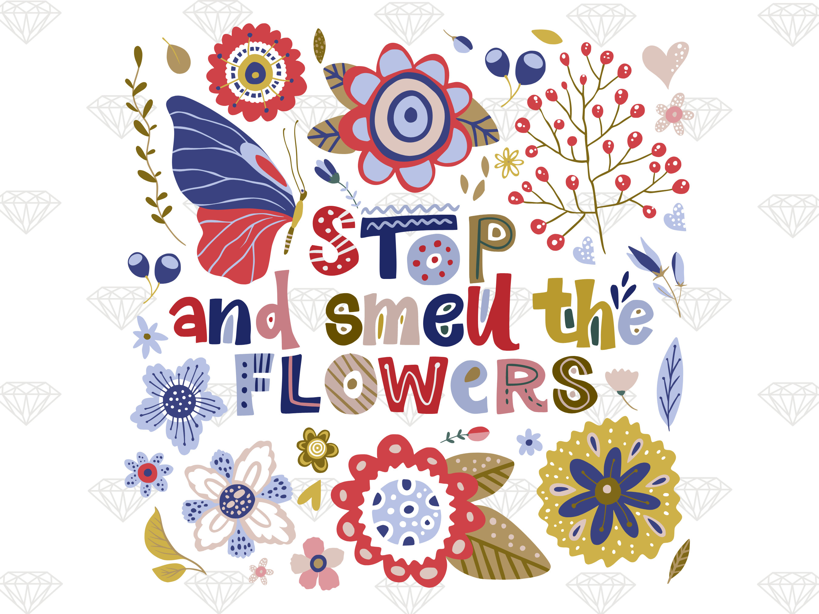 Smell Flower Clipart