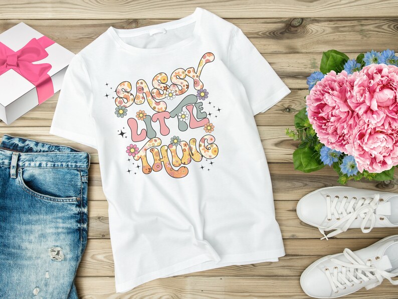 Groovy Sassy Little Things Png, Retro Little Miss Sassy Pants Png ...