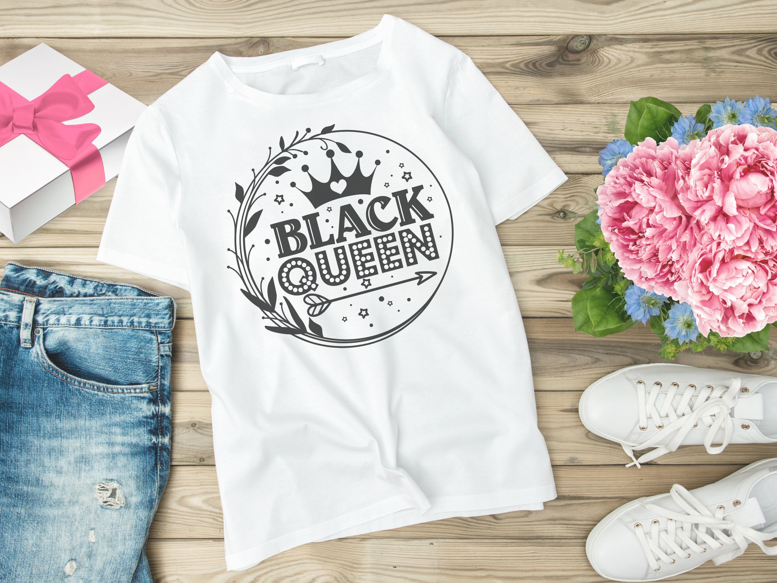 25 Black Women SVG Bundle Black Queen Magic Black Woman Made - Etsy