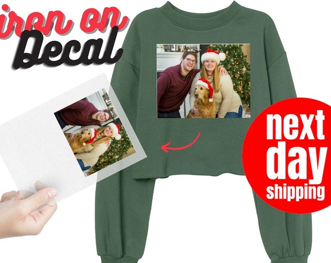 Custom Memorial Iron on Decals, Personalized Iron on Photo Decals ...