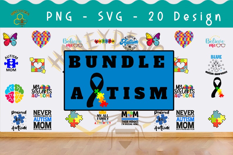 Autism Svg Bundle, Autism Awareness Svg, Autism Quote Svg, Puzzle ...