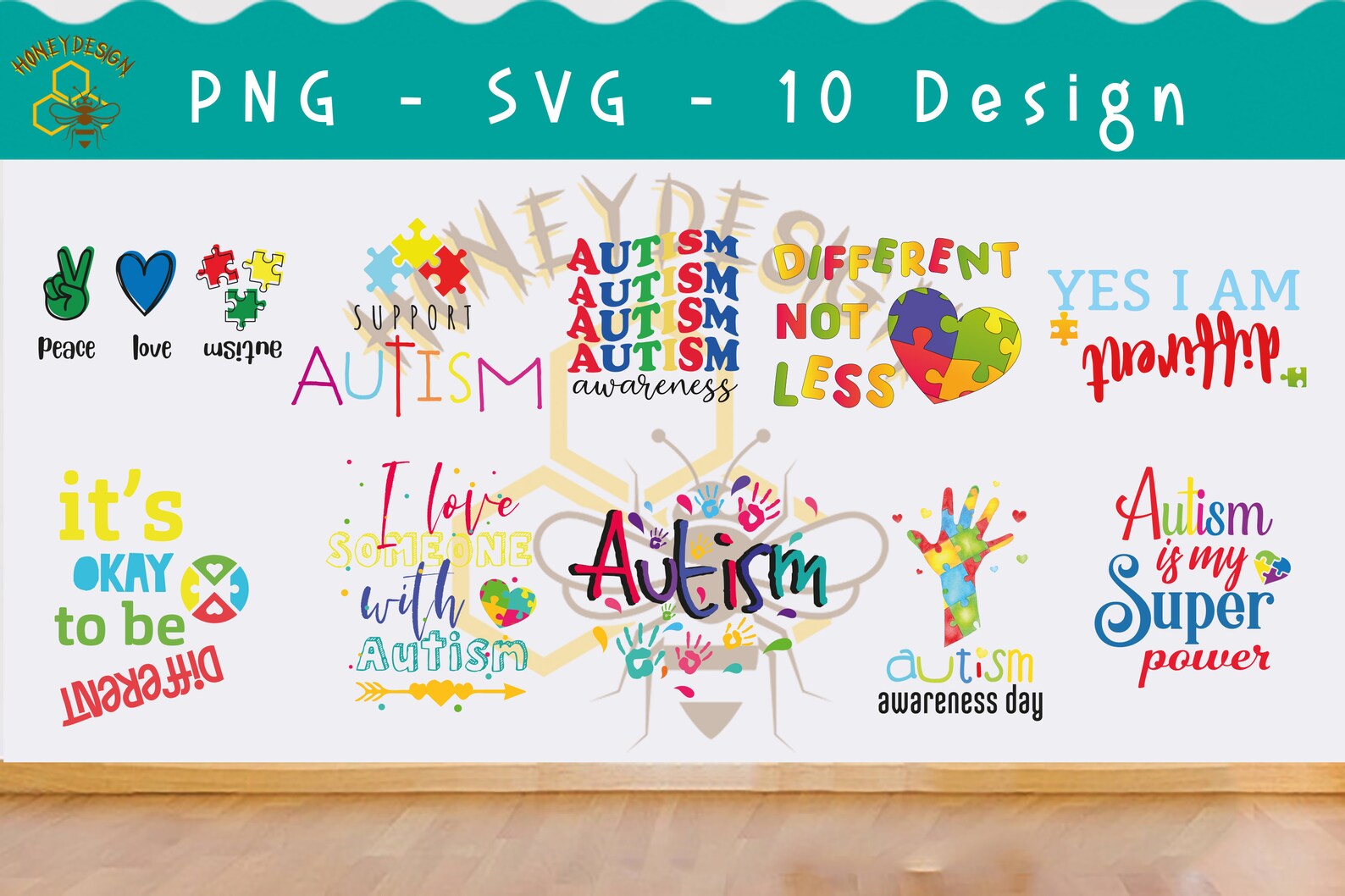 Autism Svg Bundle, Autism Awareness Svg, Autism Quote Svg, Puzzle ...
