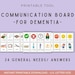 Dementia Communication Boards, Printable Communication Boards, PDF ...