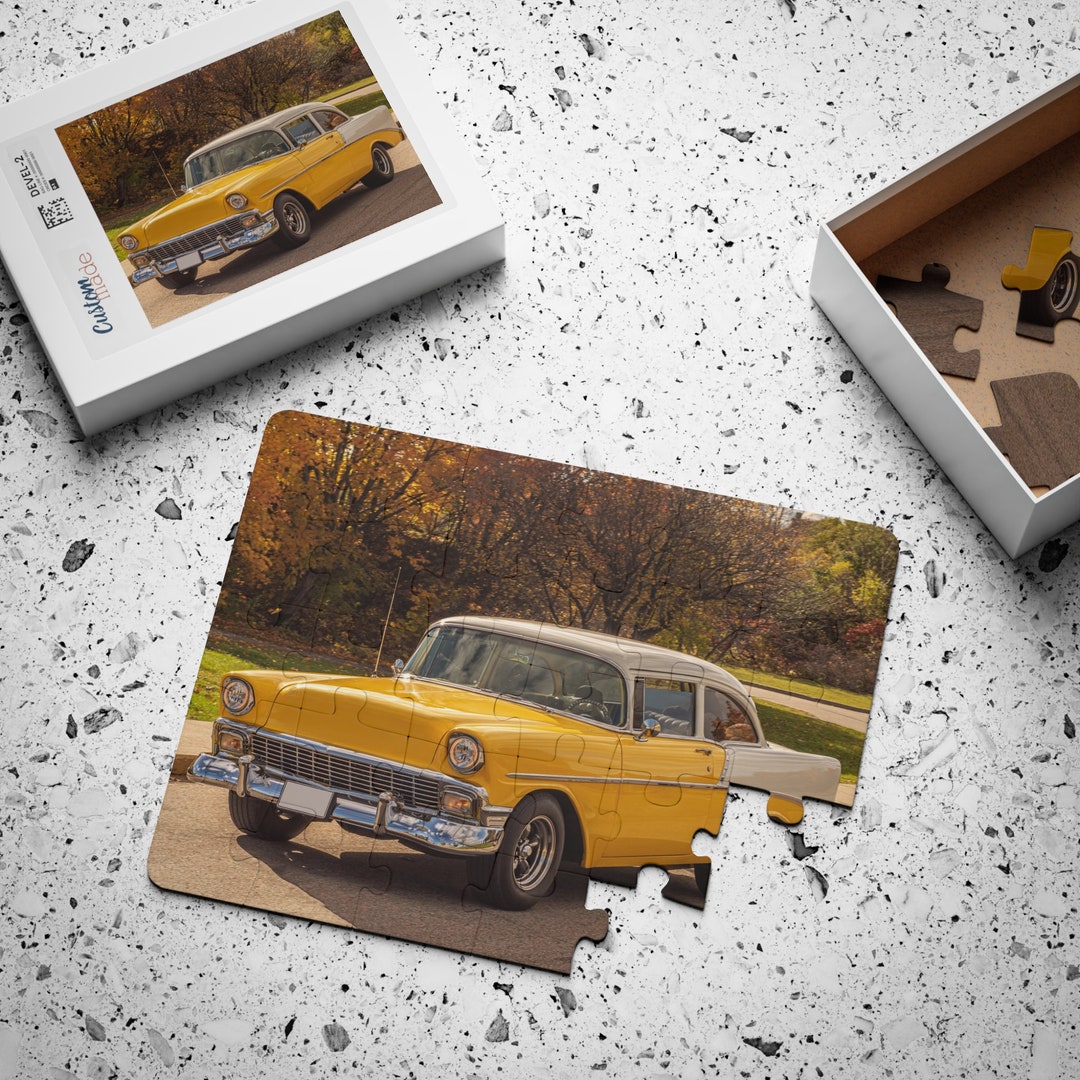Dementia Puzzle, Vintage Chevy, Antique Car, Adult 30-piece Puzzle ...