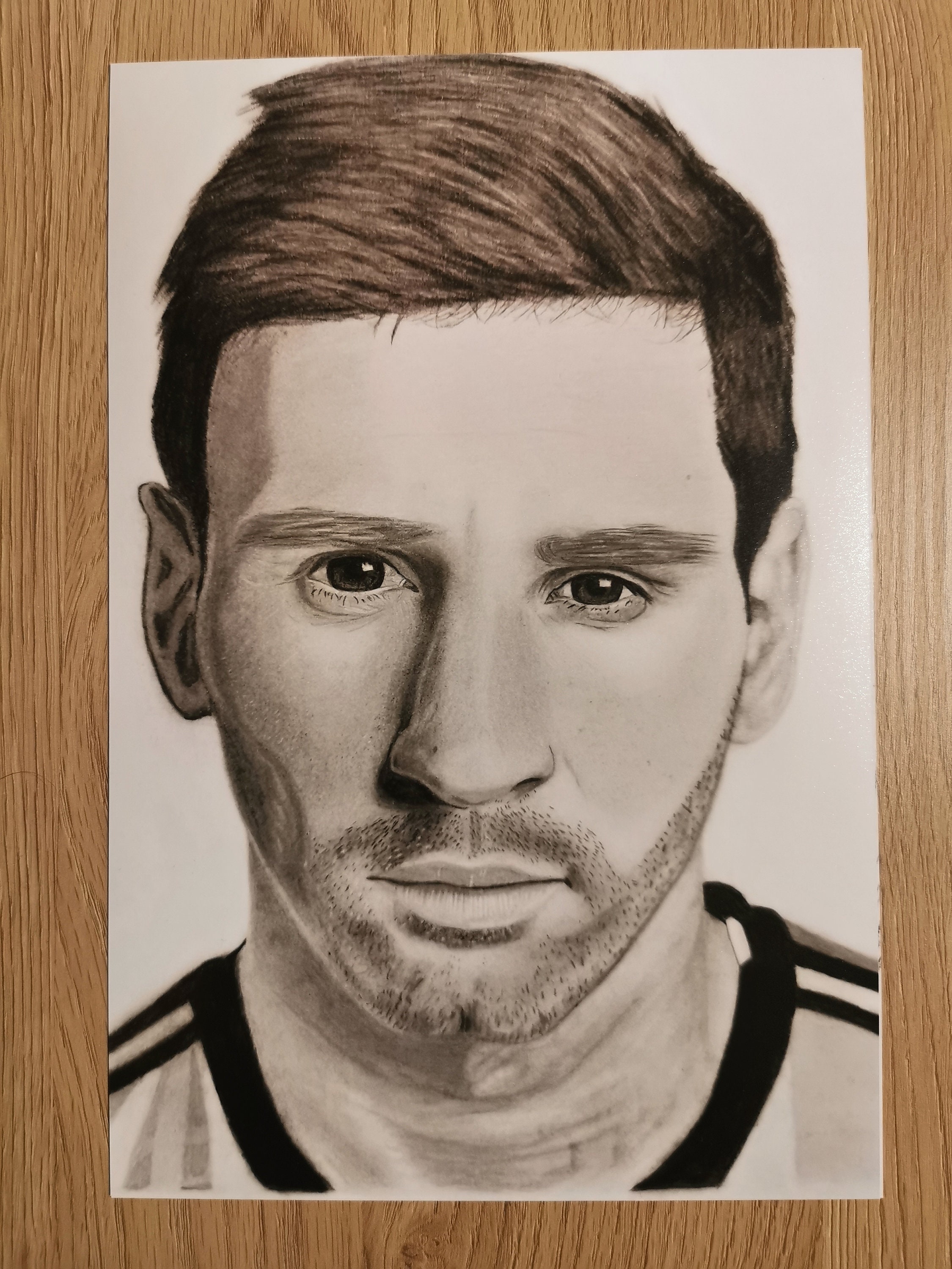 Art Print of My Lionel Messi Drawing - Etsy