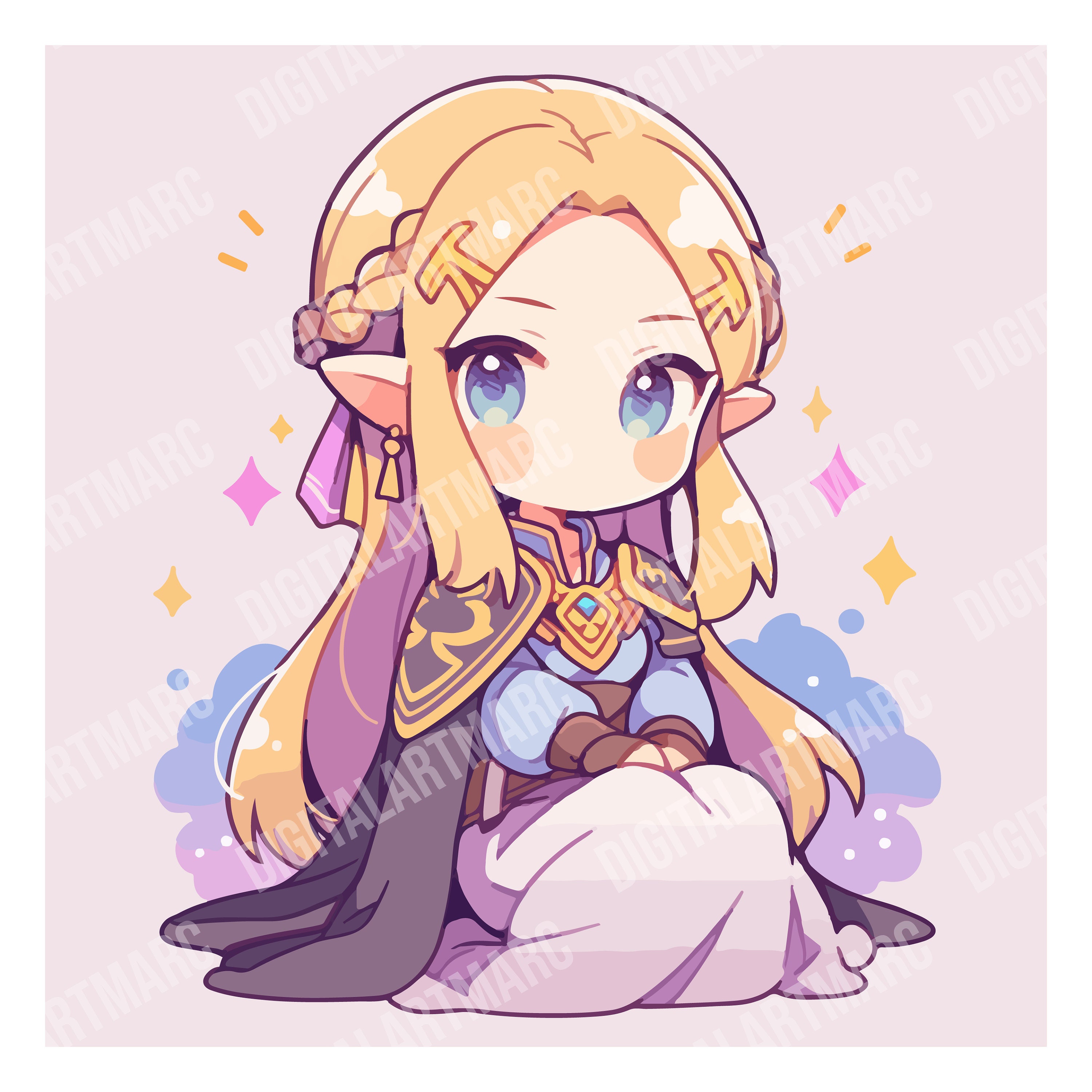 Prinses Zelda Chibi