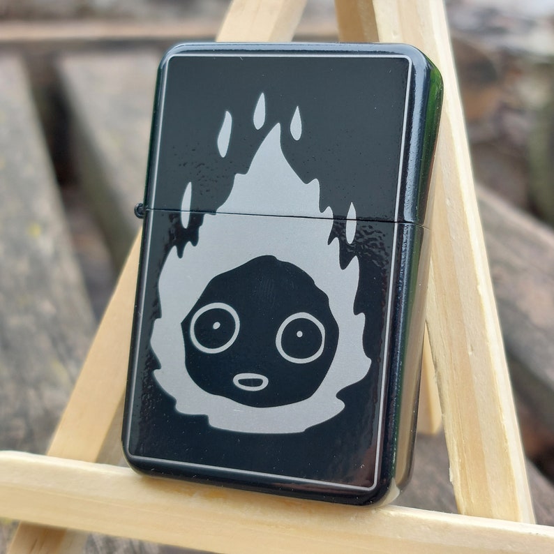Lighter With Ghibli Fire Inspired Design Stylish Storm Lighter With ...