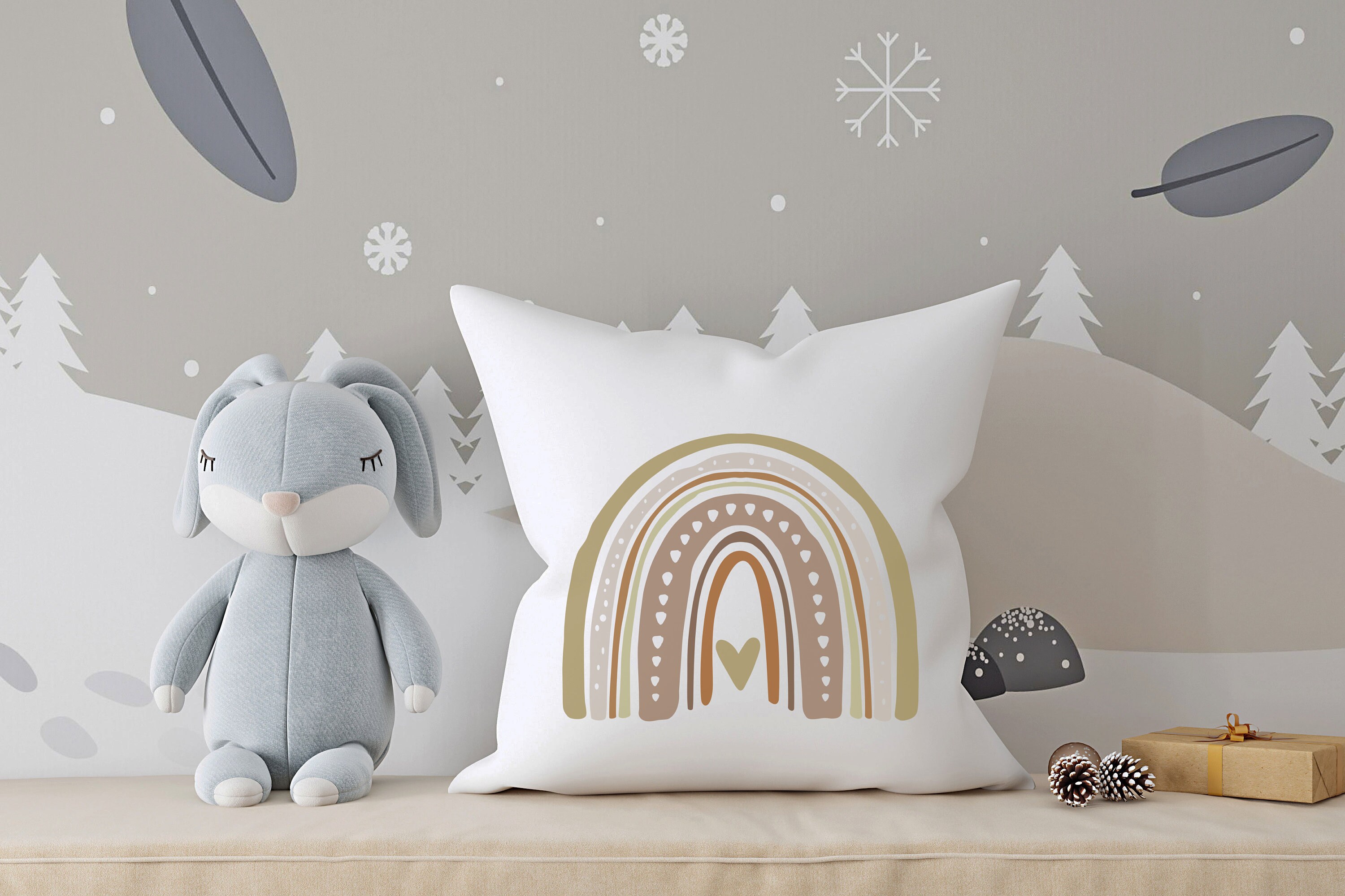 Regenbogen Plotterdatei, Regenbogen Bunt Und Boho, Vektor SVG-PNG Schnittdateien Für Cricut ...