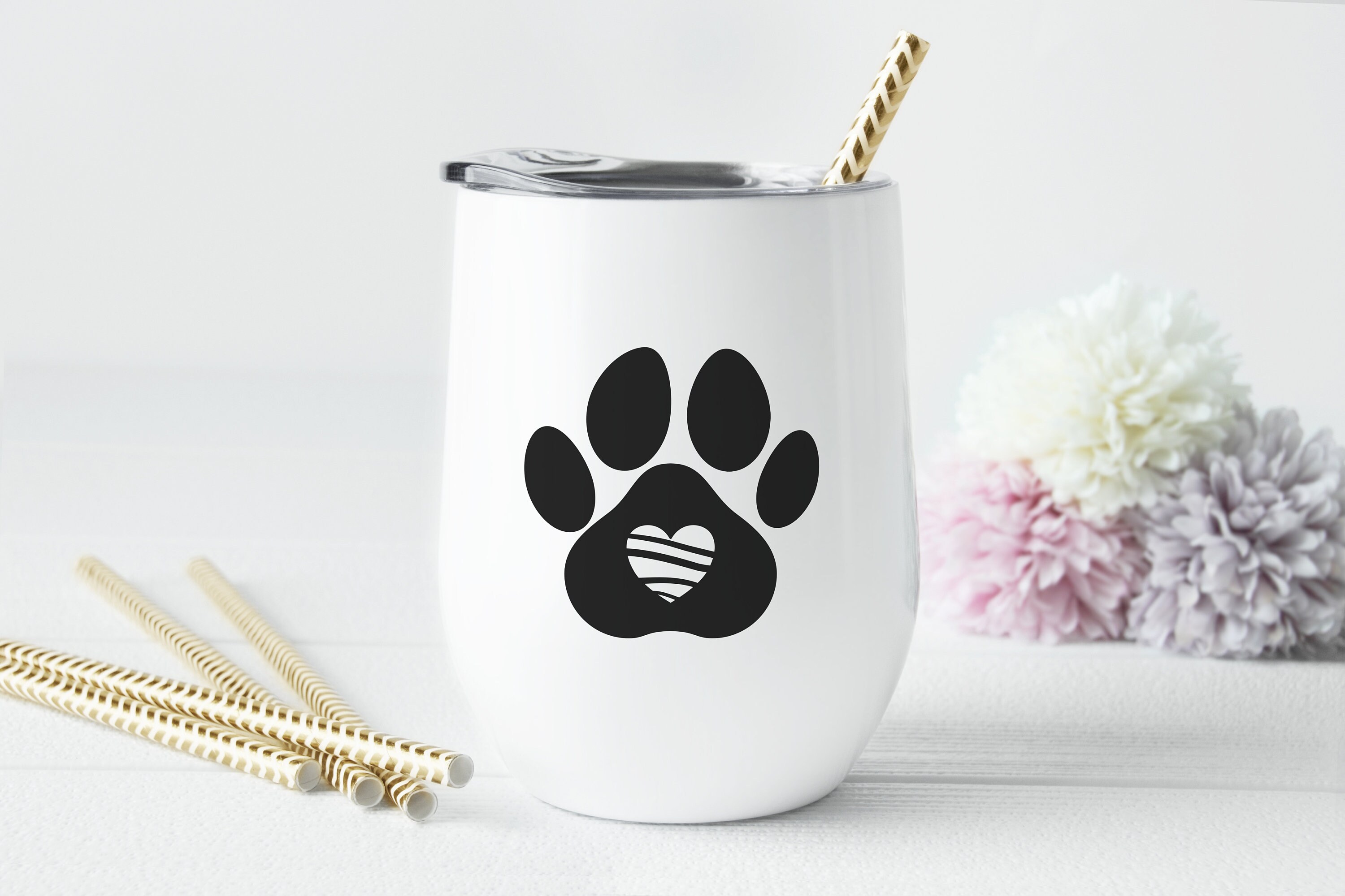 Pfoten Bündel Plotterdatei, Vektor SVG DXF PNG Schnittdateien Für Cricut, Silhouette, Digitaler ...