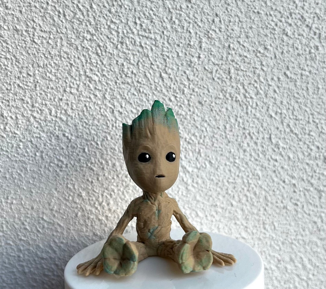 Baby Groot Keychain 3D Printed - Etsy