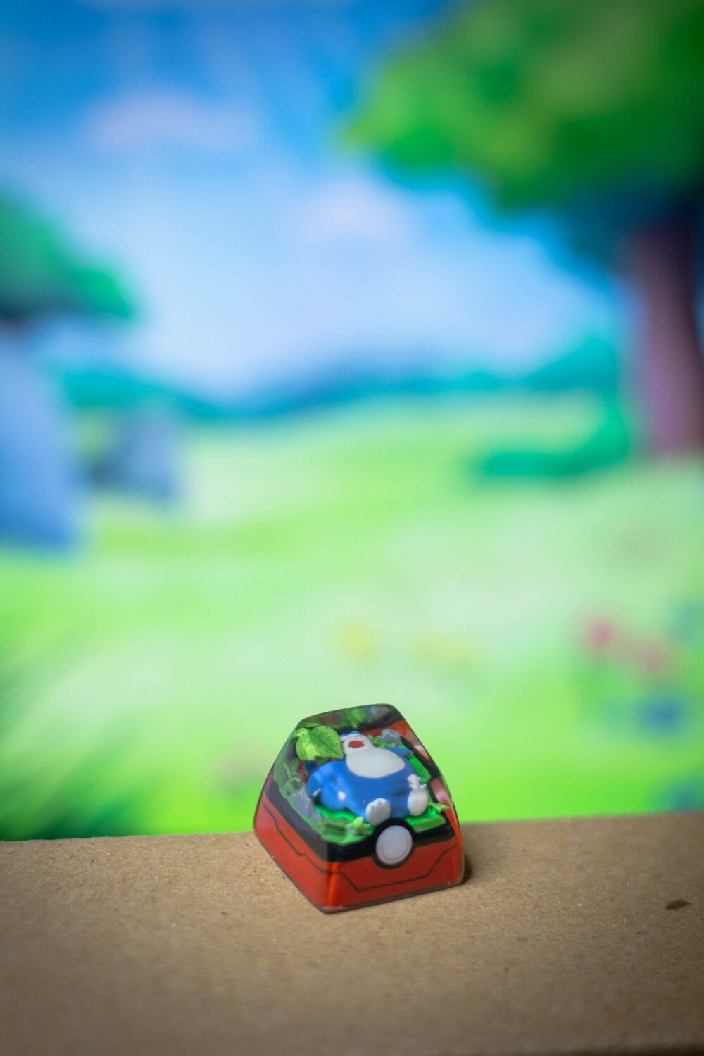 Snorlax Keycap Artisan Keycaps Pokemon ESC Resin Keycap - Etsy