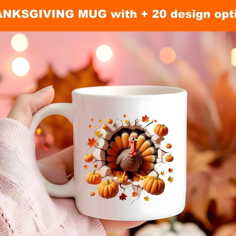 Turkey Design Coffee Mugs - Etsy