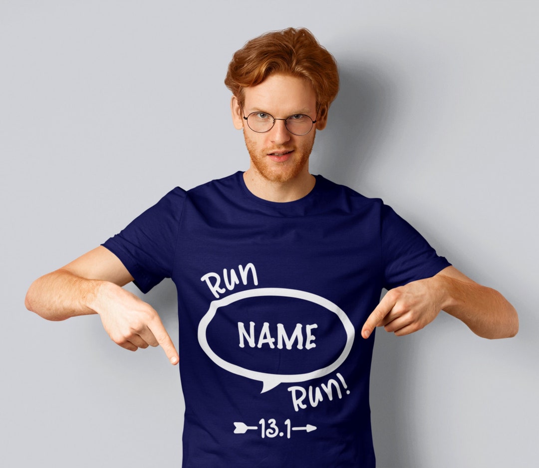 13.1 Mile Half Marathon Shirt, Personalized Marathon Cheer Squad ...