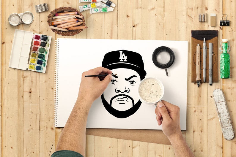 Silhouette | Cutting Files | Layered Files | Svg File | Sticker ...