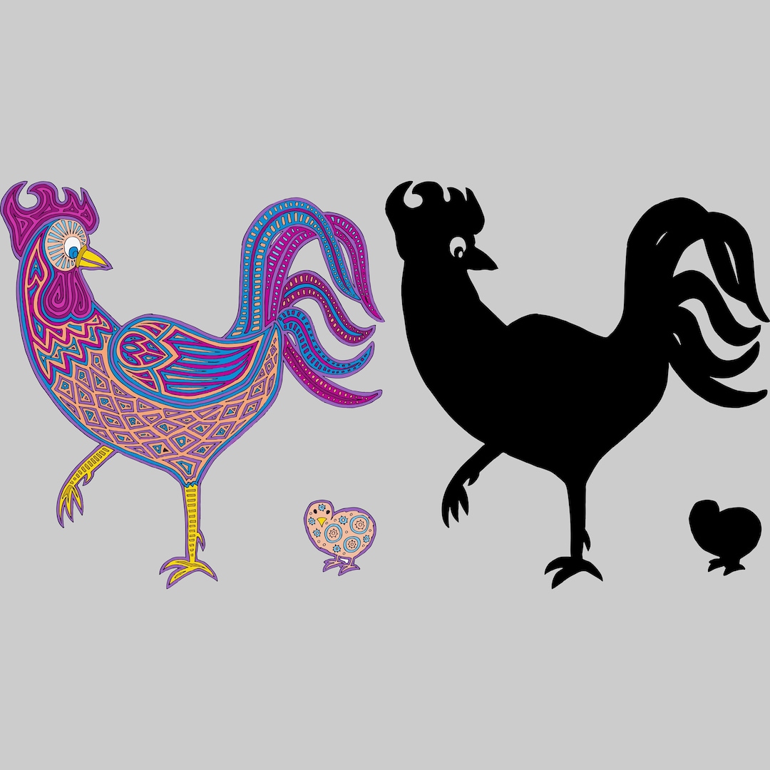 Chicken Svg Files for Cricut | Chicken Svg | Digital File | Logo Print ...