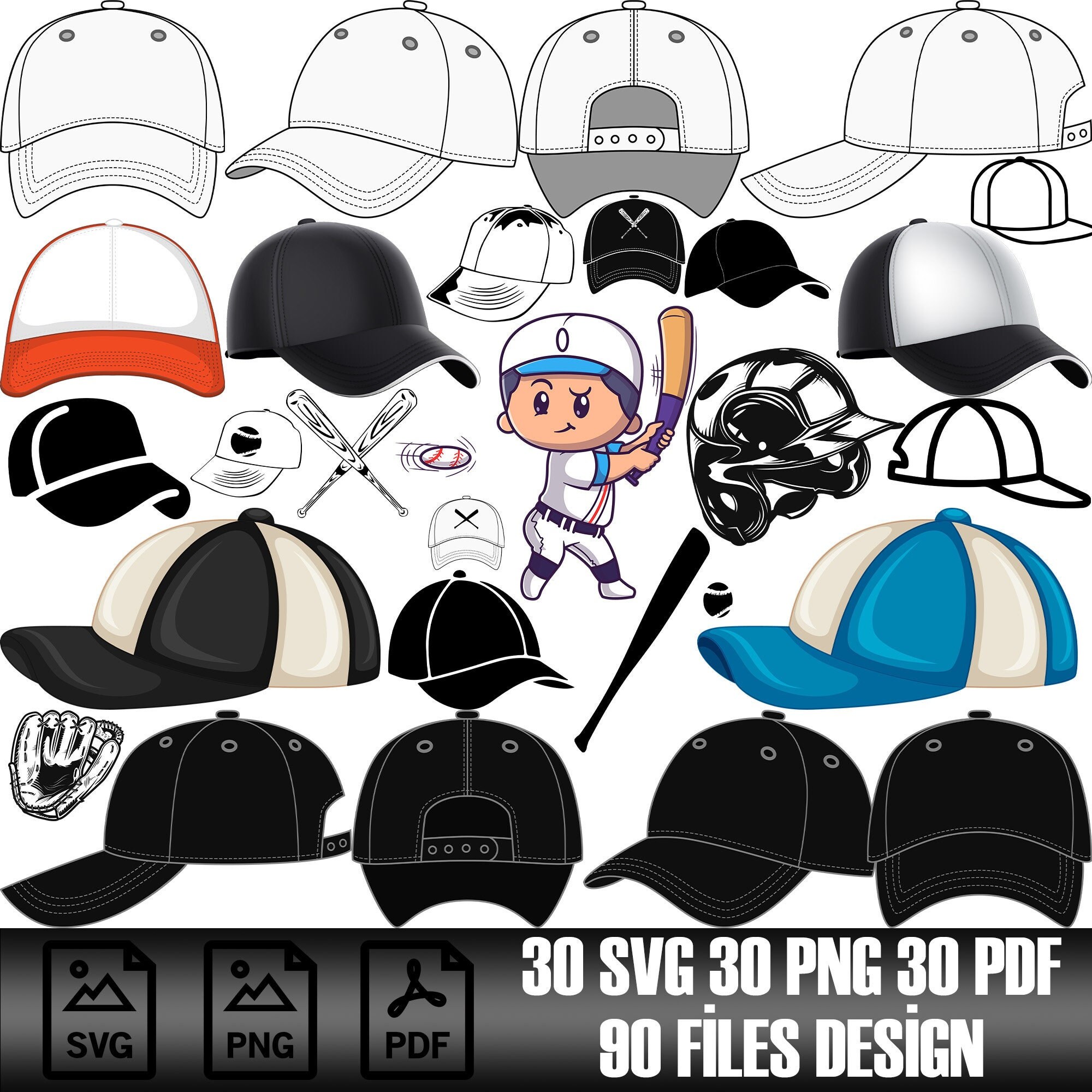 Baseball Svg Bundle | Baseball Png | Digital File | Logo Print | Svg ...