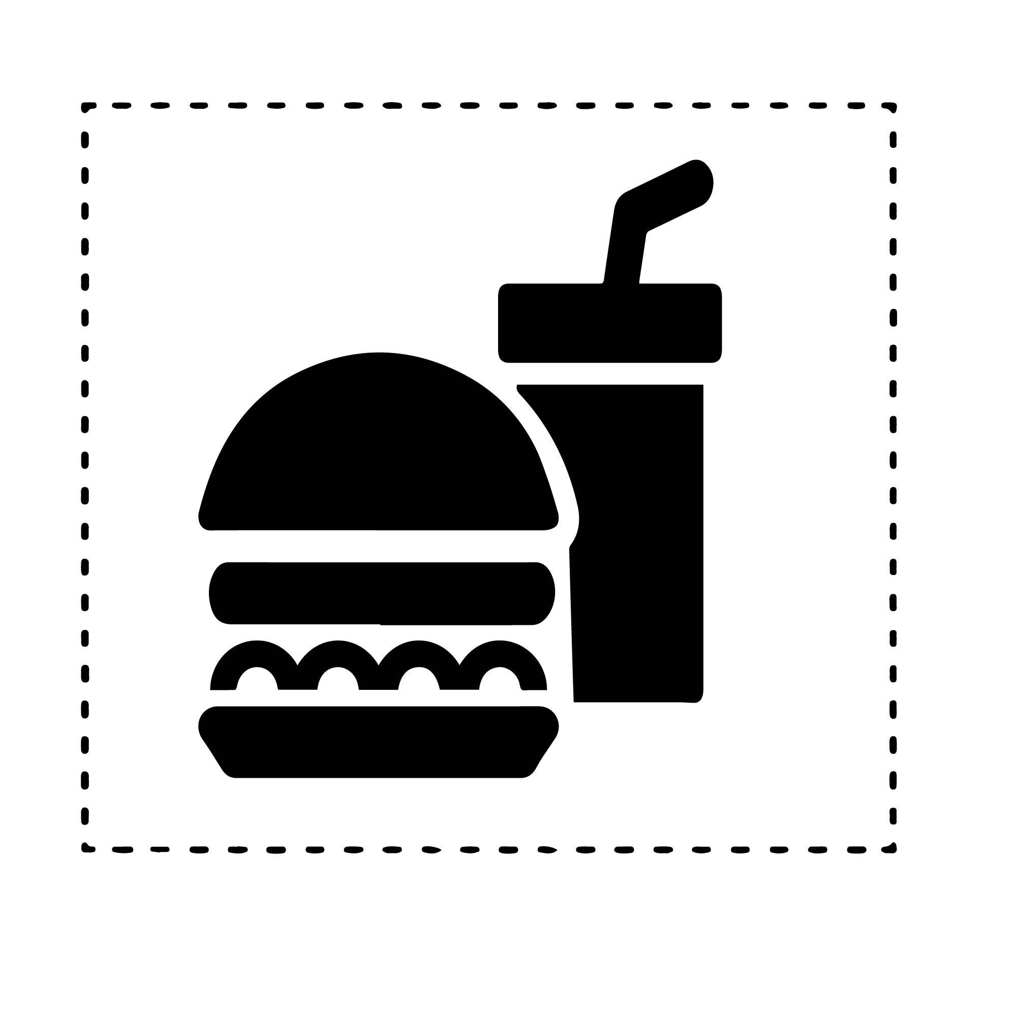 Fast Food Svg | Cutting Files | Layered Files | Svg File | Sticker ...