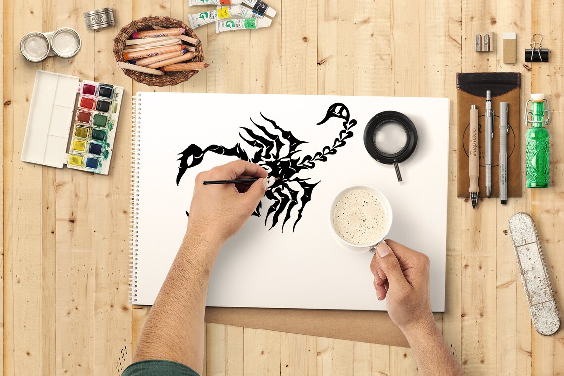 Scorpion Silhouette | Scorpion Cut Files | Scorpion Svg Bundle | Svg ...