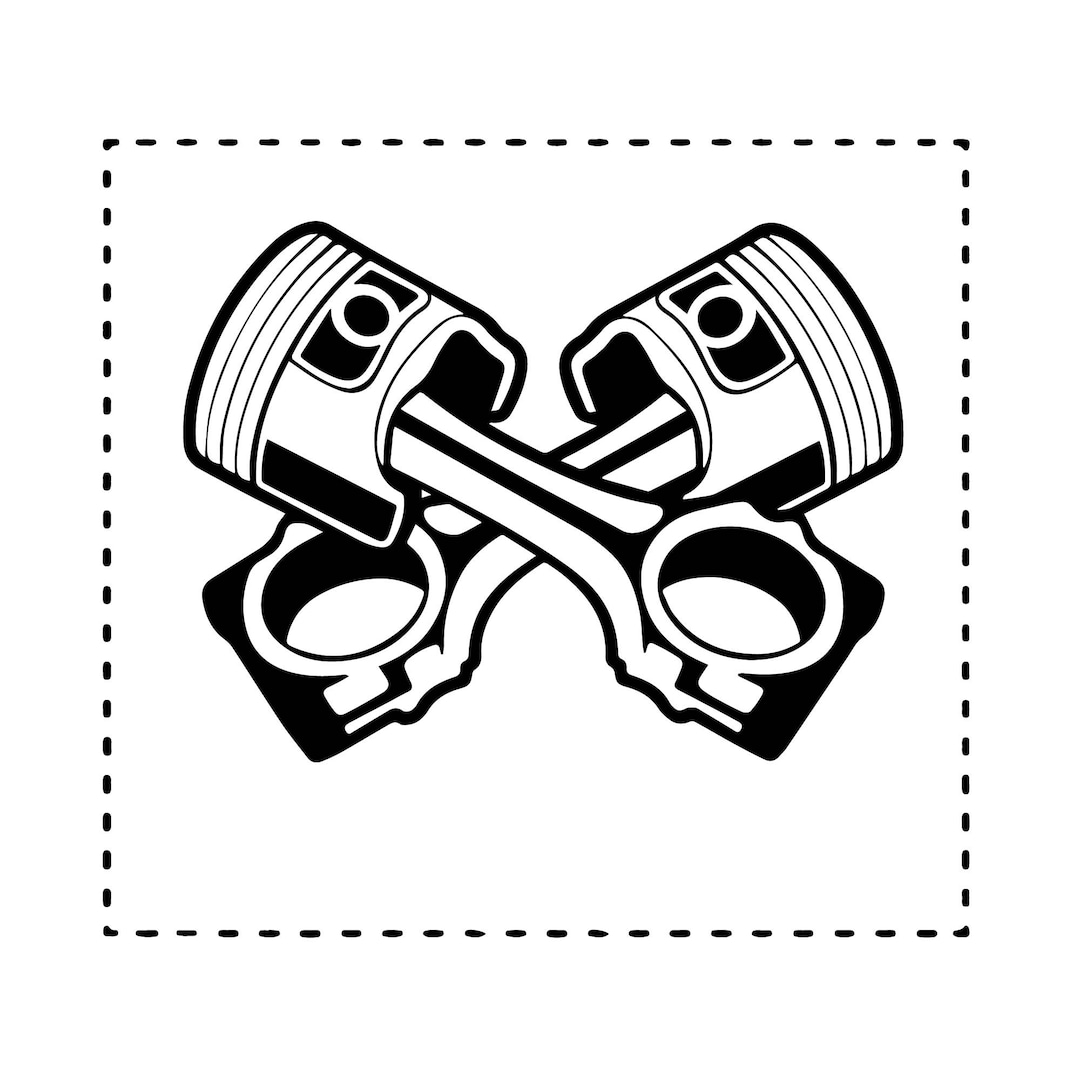 Piston Svg | Laser Cutting | Files for Cnc | Layered Files | Svg Cricut ...