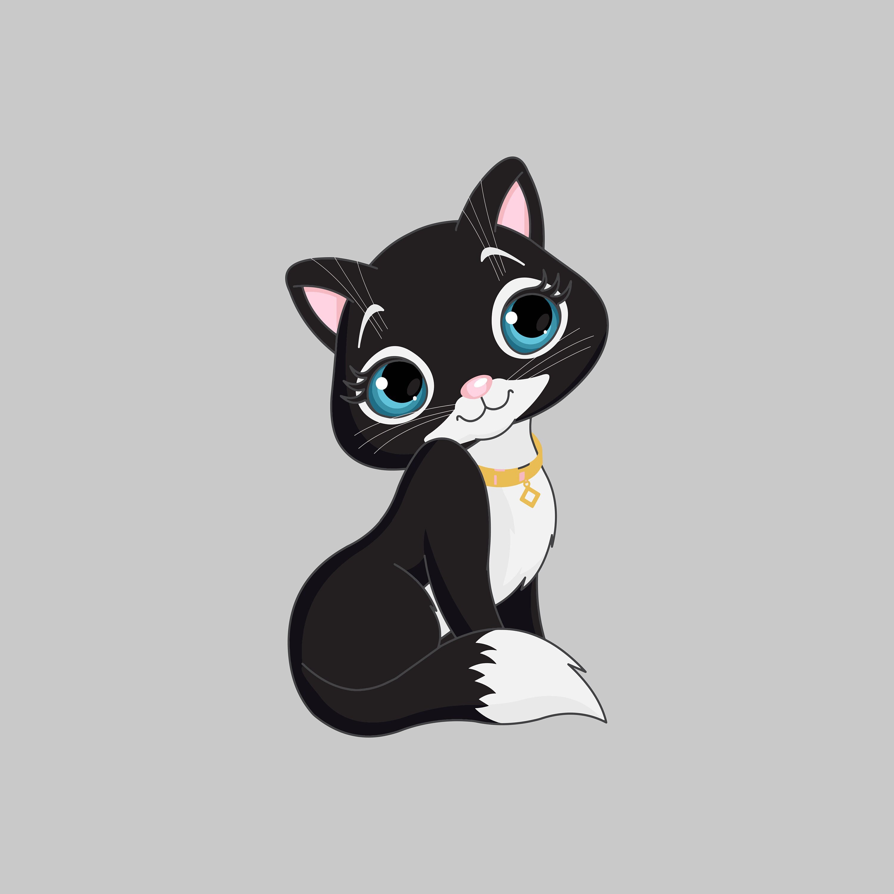 Funny Cat Svg Animal Png Digital File Logo Print Svg for Cricut Instant ...