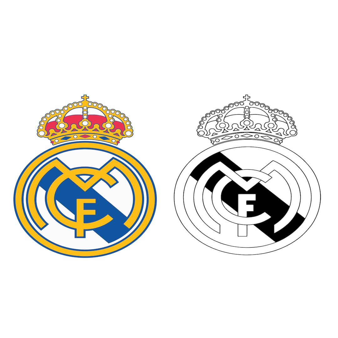 FC Real Madrid Svg | Soccer Logo | Digital File | Logo Print | Svg for ...