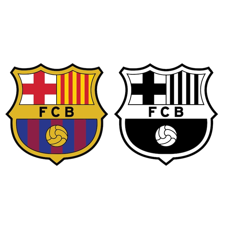 FC Barcelona Svg | Soccer Logo | Digital File | Logo Print | Svg for ...