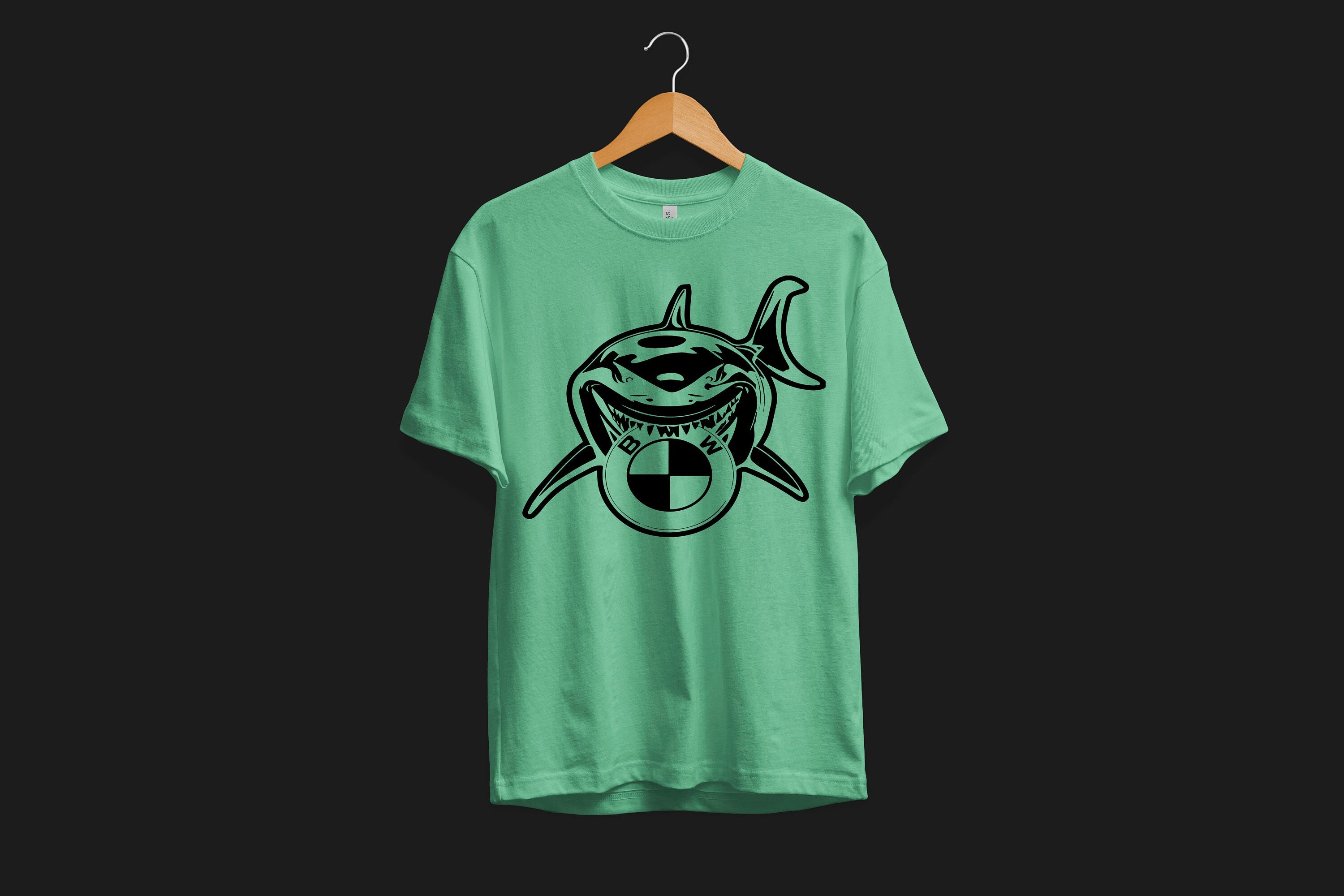 Funny Shark Svg | Silhouette | Cutting Files | Layered Files | Sticker ...