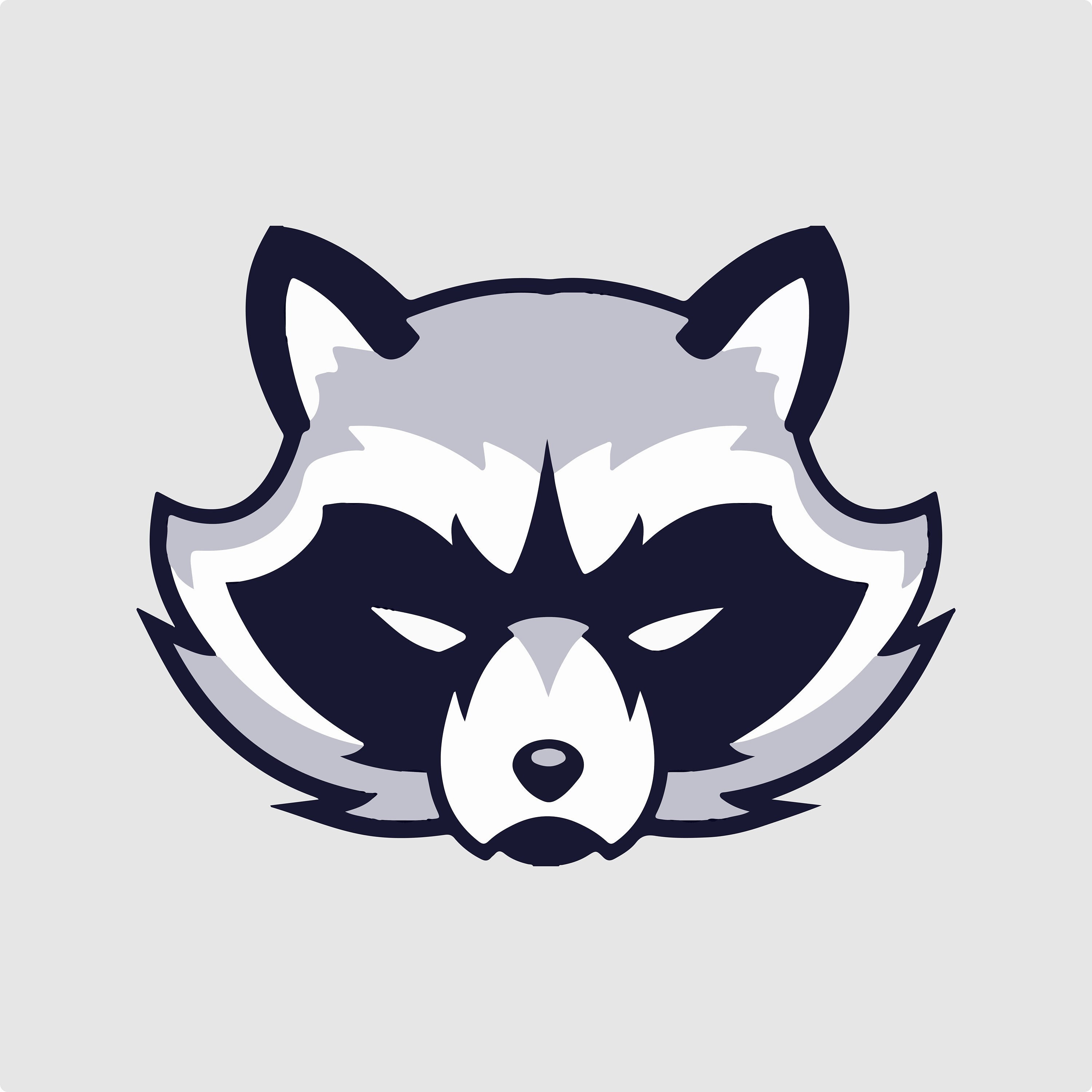 Raccoon Svg | Raccoon Clipart | Raccoon Png | Digital File | Logo Print ...